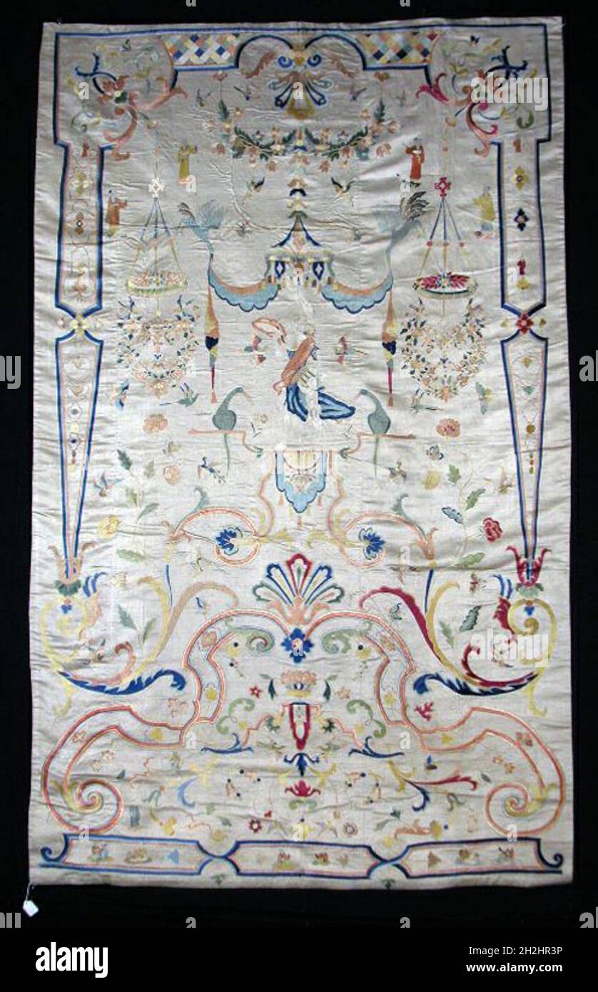 Hanging (Furnishing Fabric), China, Ming (1368-1644)/ Qing dynasty ...