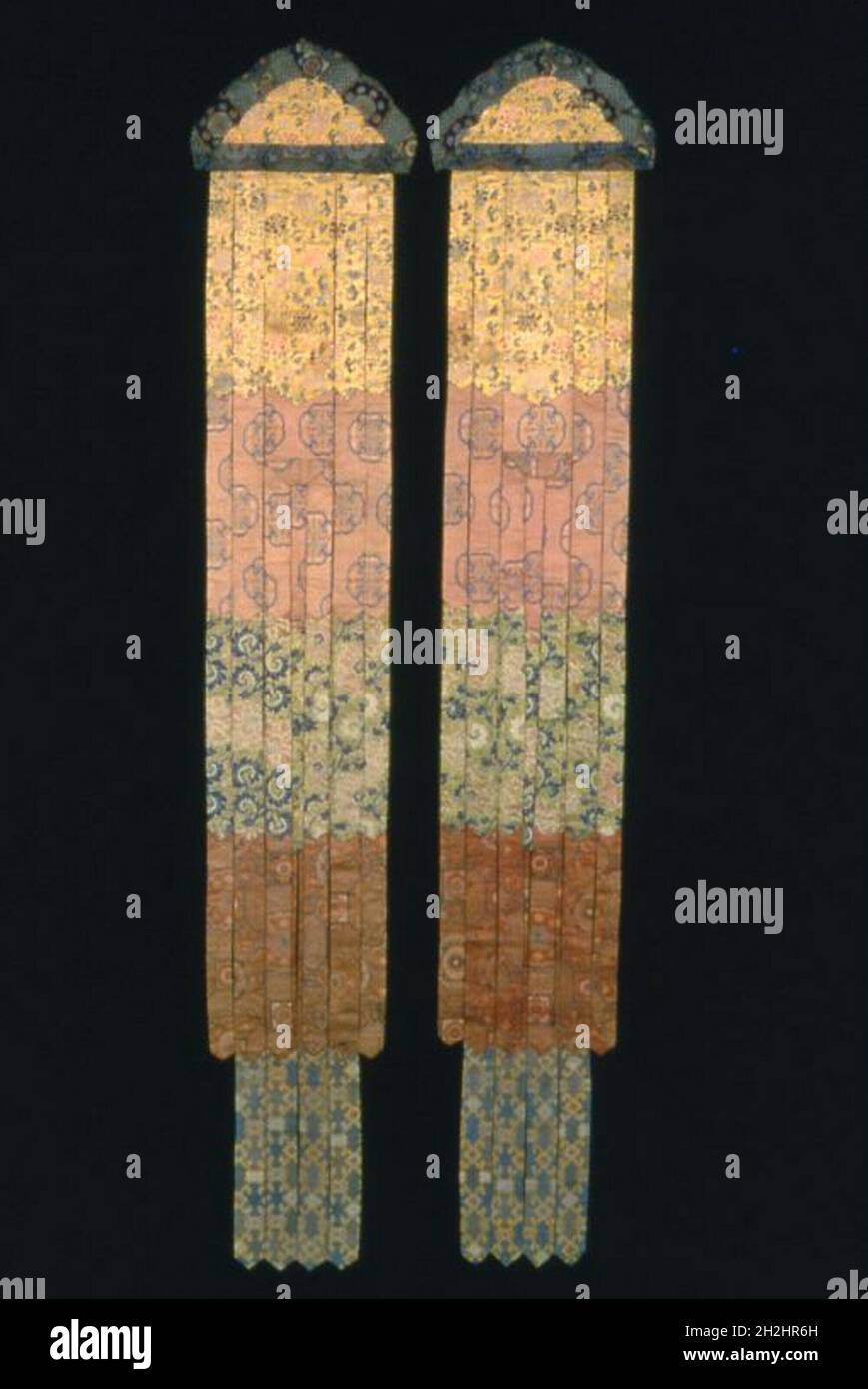 Banner, China, Qing dynasty(1644-1911), 1750/1850 Stock Photo - Alamy