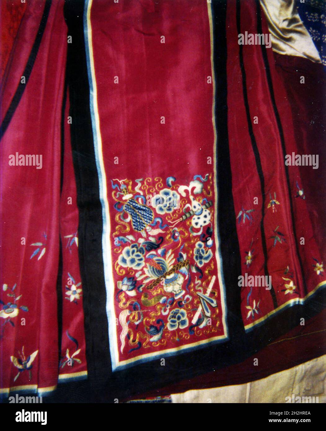 Woman's Qun (Skirt), China, 1880/90, Qing dynasty (1644-1911 Stock ...