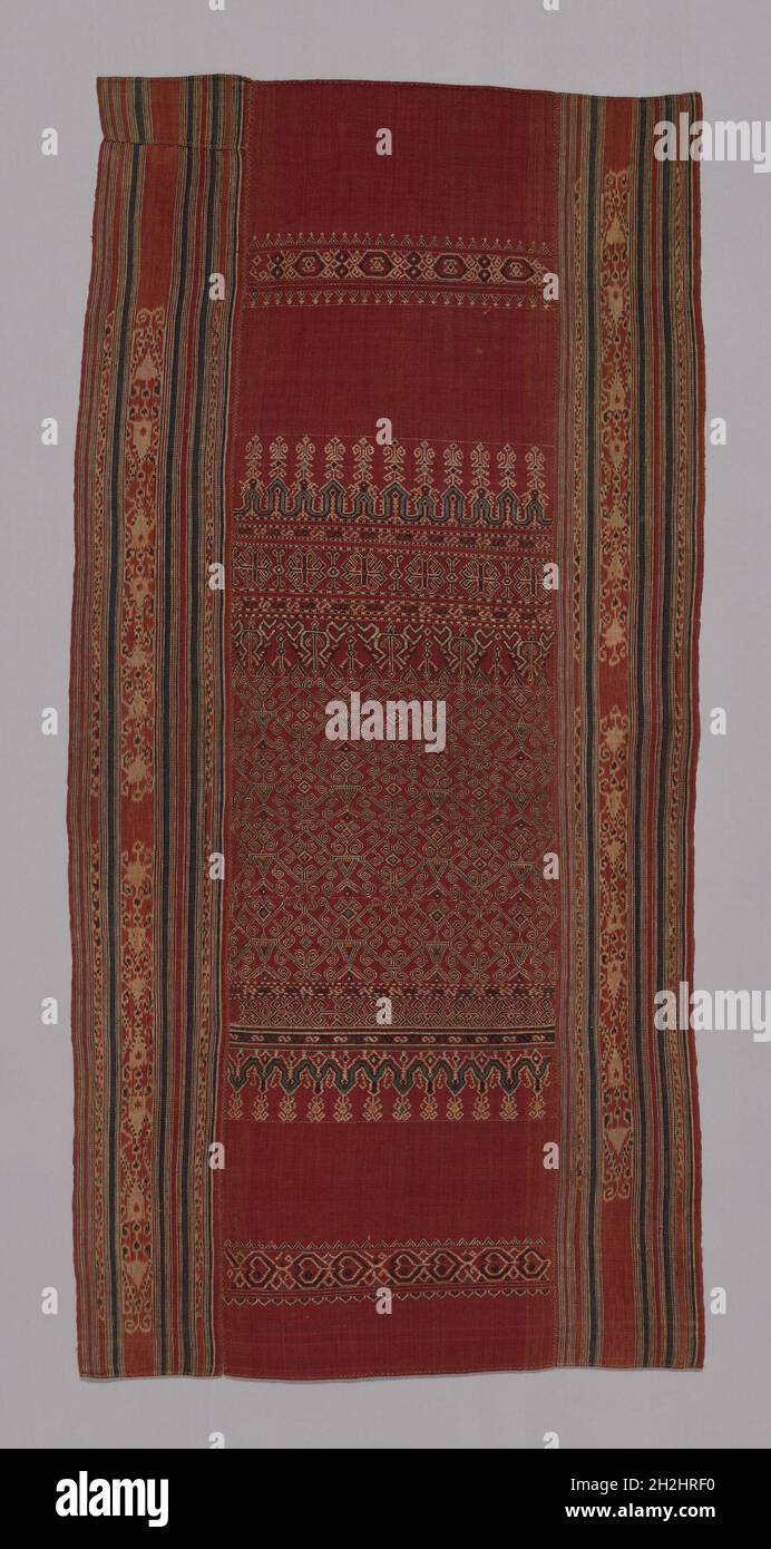 Ceremonial Cloth (Pua sungkit), Indonesia, 19th century Stock Photo - Alamy