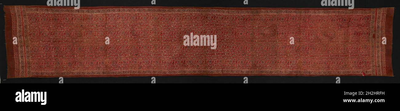 Ceremonial Cloth (Sacred Heirloom Textile), India, Possibly 15th/16th ...