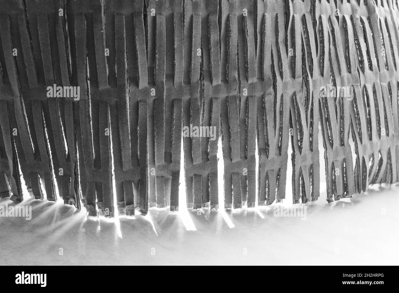Cut cardboard with natural light and shadow effects Stock Photo - Alamy
