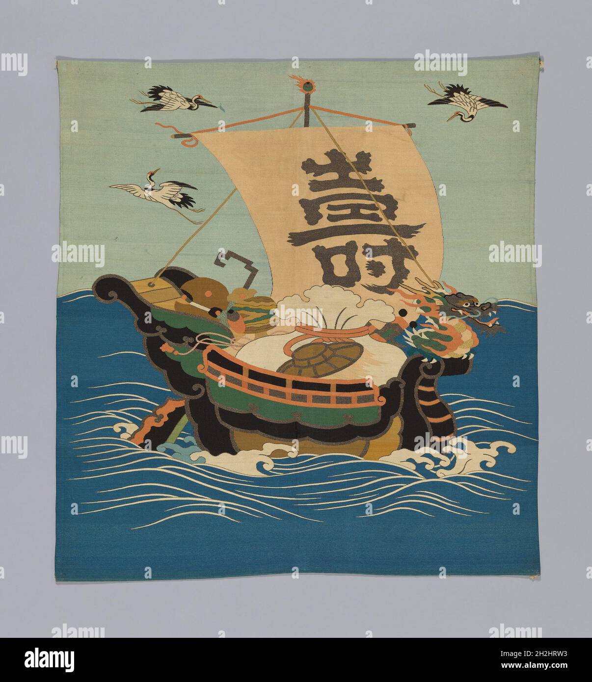 Fukusa (Gift Cover), Japan, Meiji period (1868-1912), 1875/1900 Stock ...