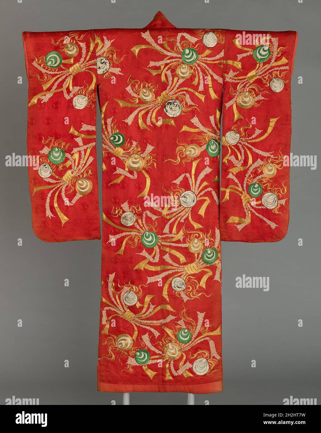 Uchikake, Japan, Edo period (1615-1868), 1775/1800 Stock Photo - Alamy