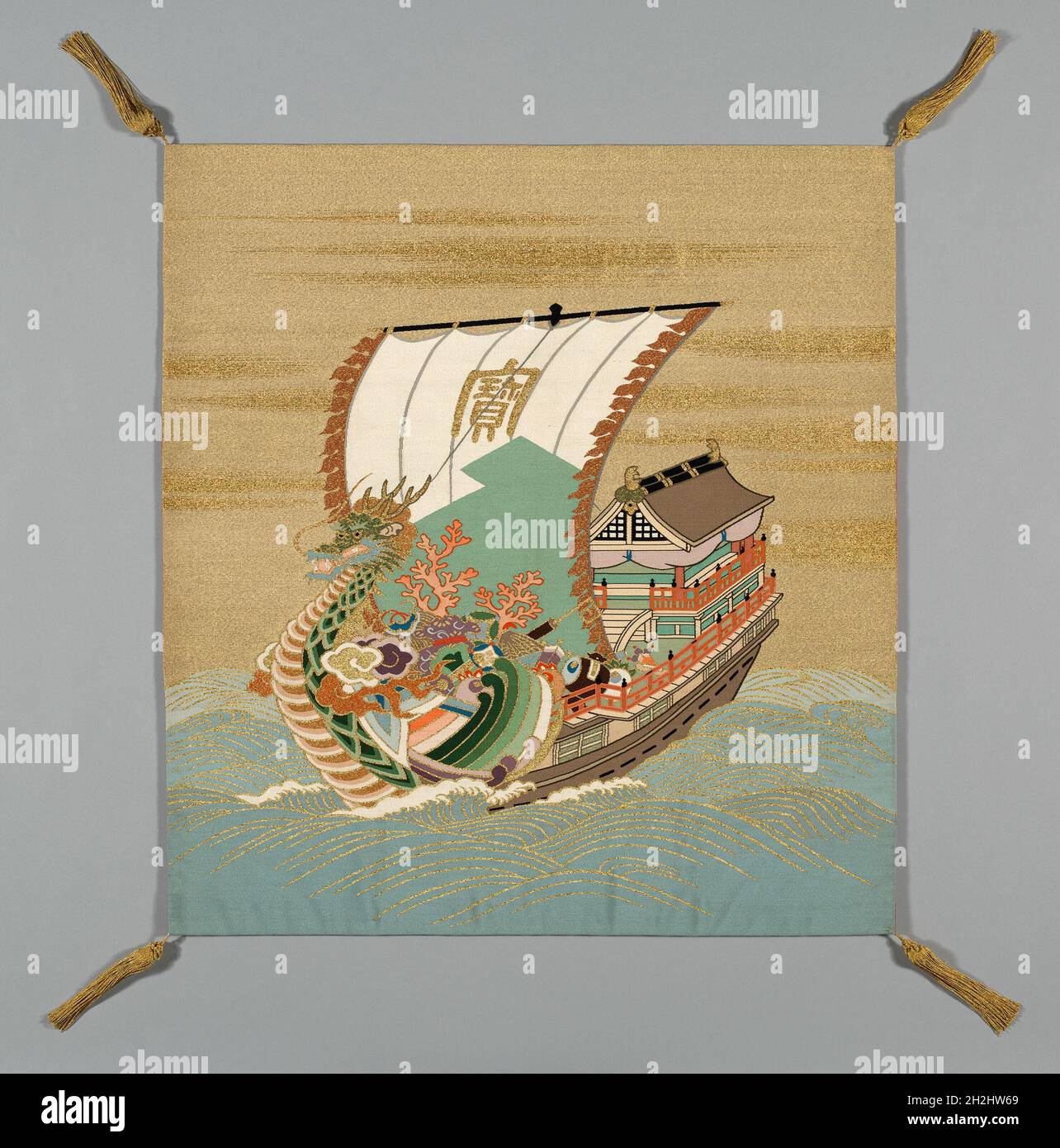 Fukusa (Gift Cover), Japan, late Edo period (1789-1868)/ Meiji period ...