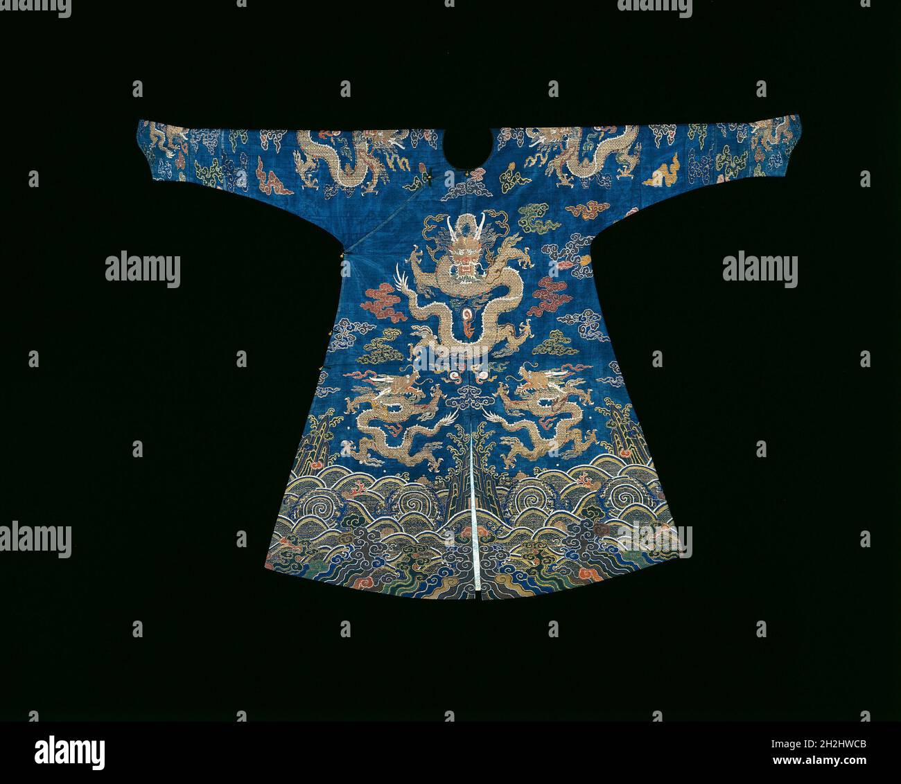 Man's Jifu (Semiformal Court Robe), China, Qing dynasty (1644-1911 ...