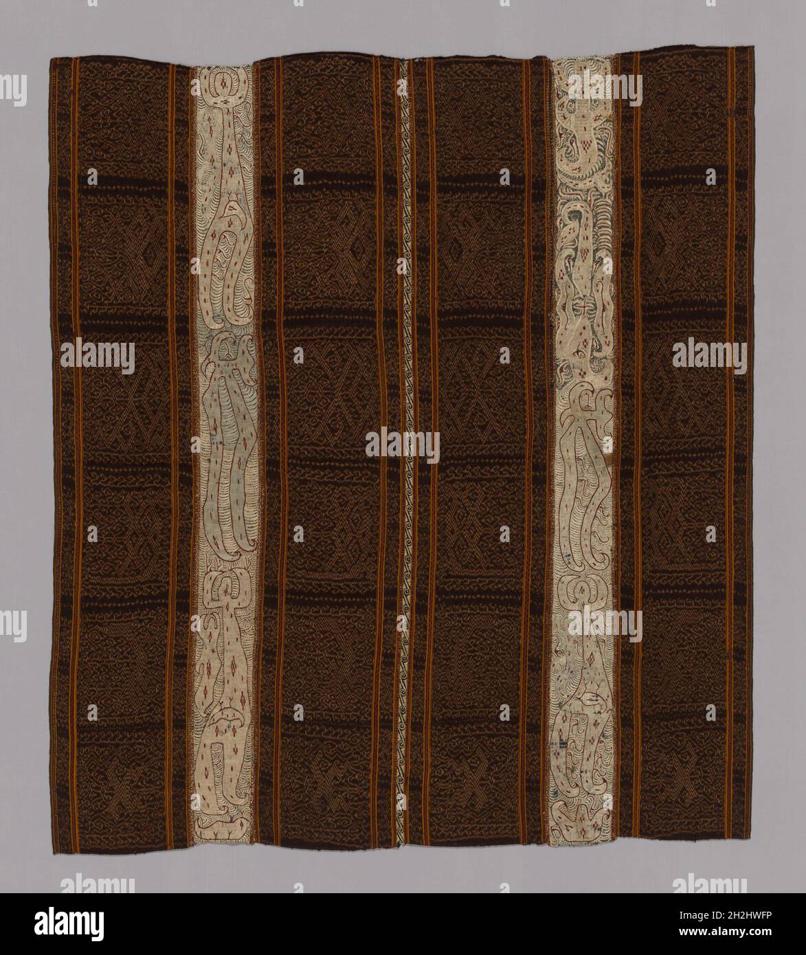 Woman's Ceremonial Cloth (Tapis), Indonesia, 19th century Stock Photo ...