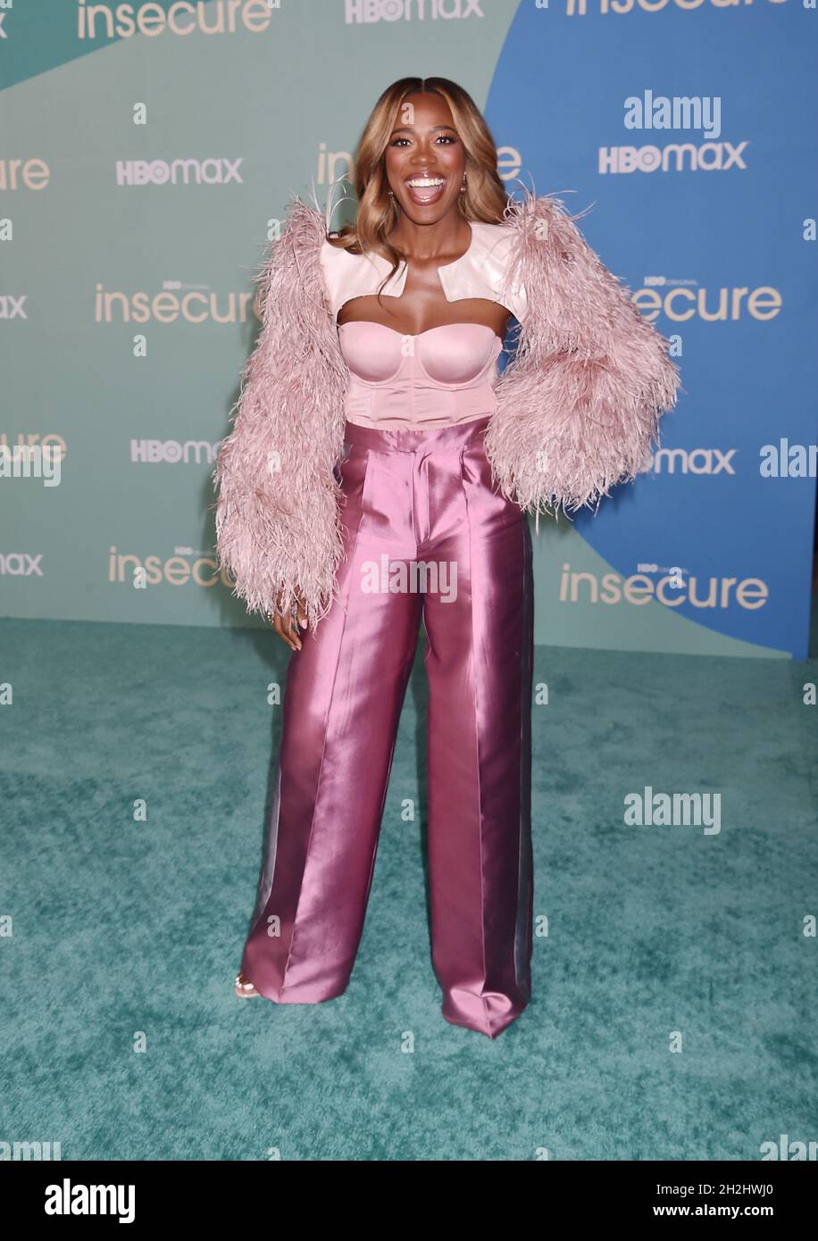 LOS ANGELES, CA - OCTOBER 21: Yvonne Orji attends the Premiere of HBO's ...