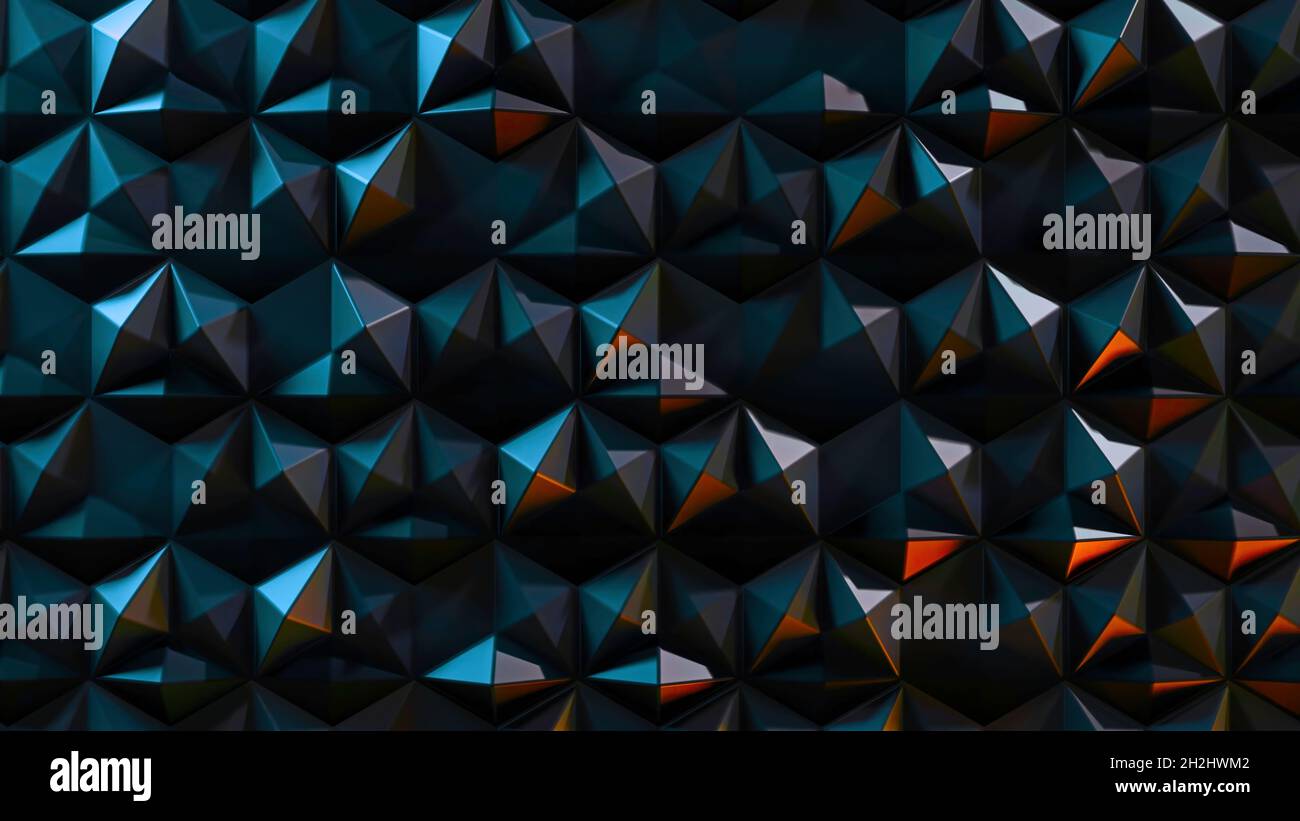 Geometric background of abstract moving triangles. Stock Animation ...
