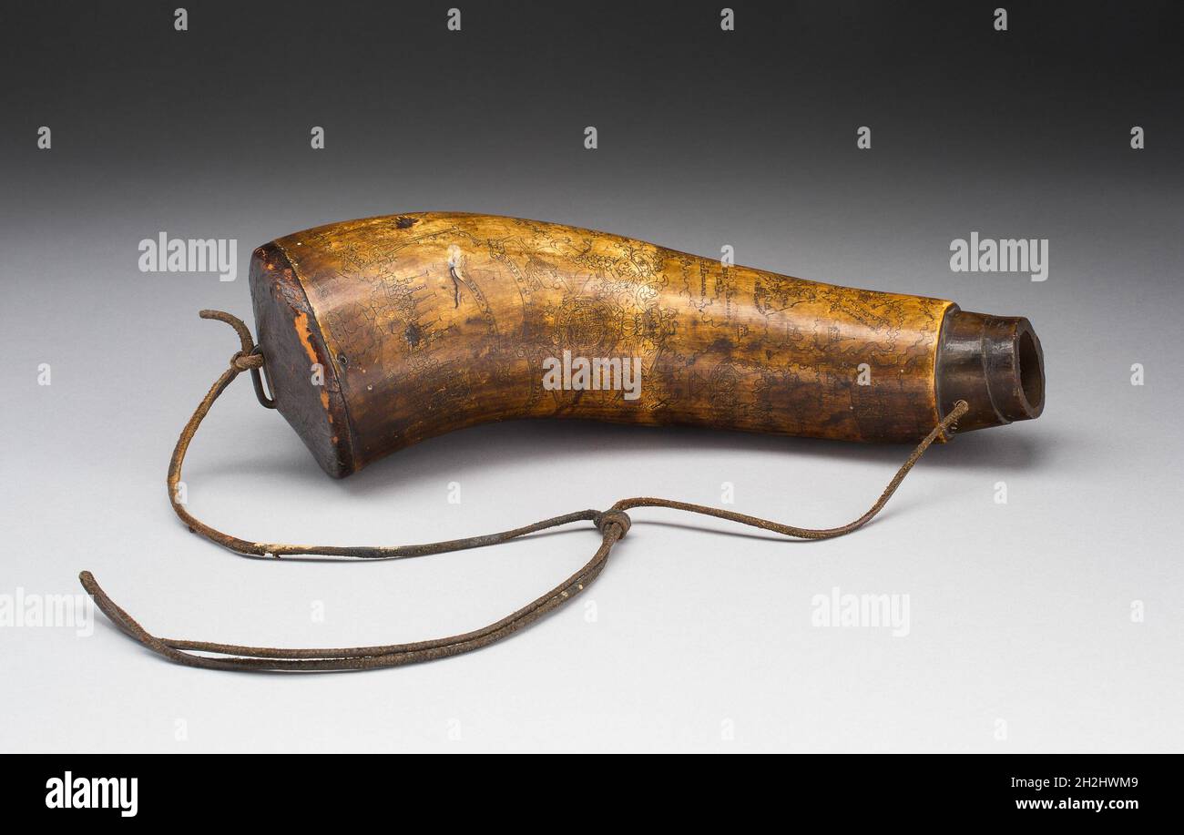 Powder Horn, c. 1775 Stock Photo - Alamy