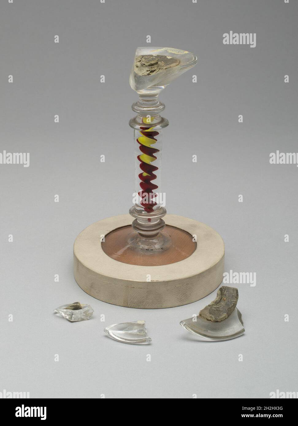 Witch ball stand, 19th century Stock Photo - Alamy