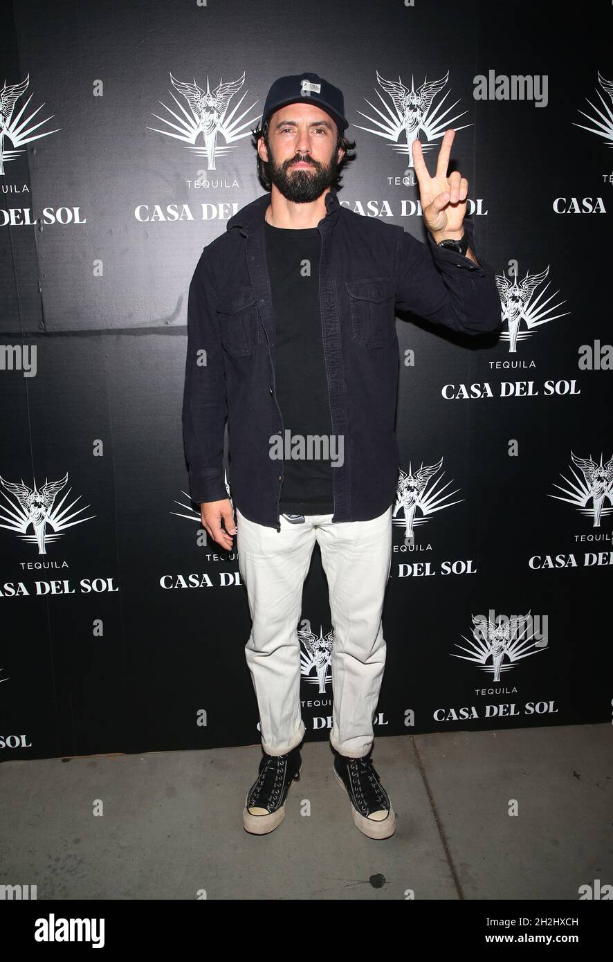 Los Angeles, Ca. 21st Oct, 2021. Milo Ventimiglia at Brian Bowen Smith ...