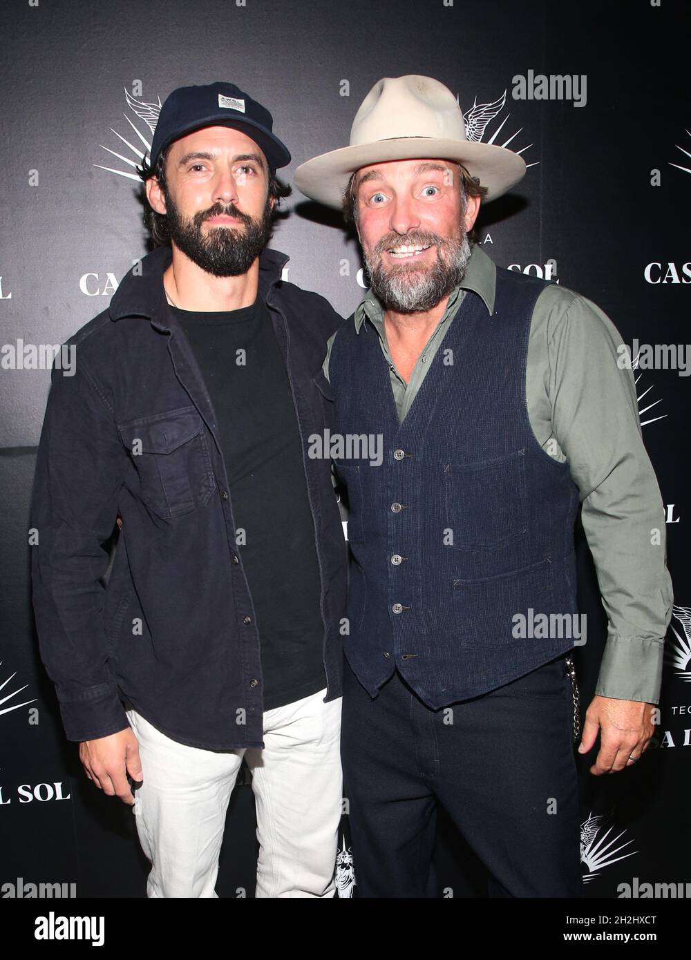 Los Angeles, Ca. 21st Oct, 2021. Milo Ventimiglia, Brian Bowen Smith at ...