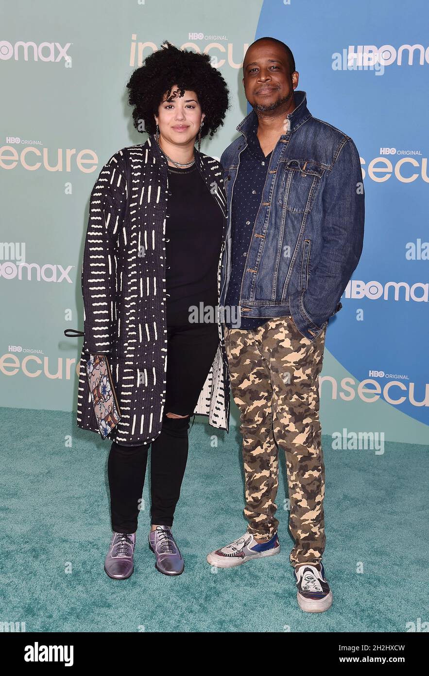 LOS ANGELES, CA - OCTOBER 21: Jill Knox (L) and Keith Powell attend the ...
