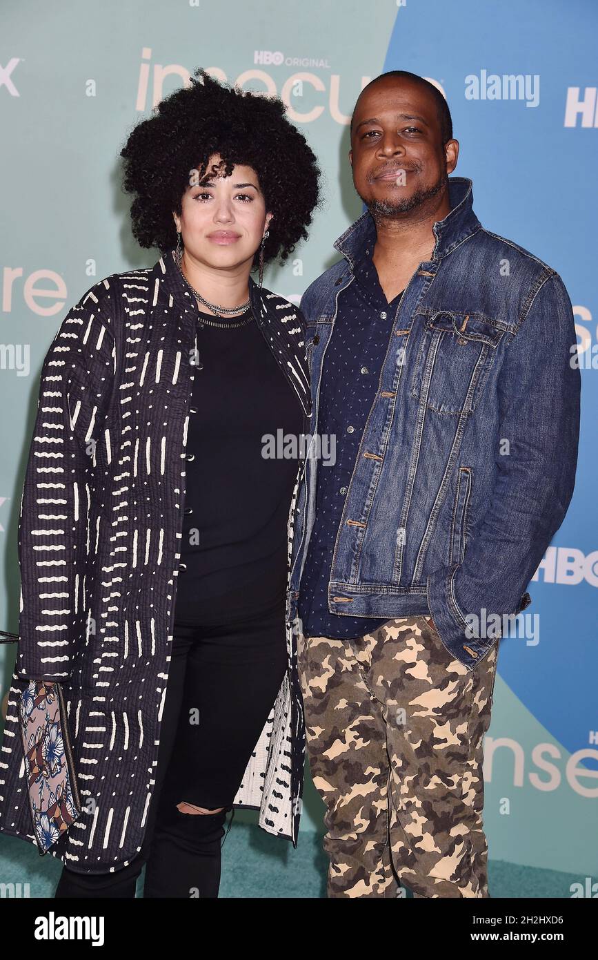 LOS ANGELES, CA - OCTOBER 21: Jill Knox (L) and Keith Powell attend the ...