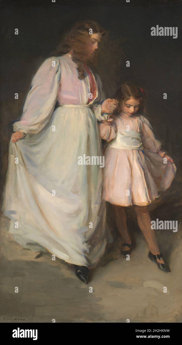 Dorothea and Francesca, 1898. Two of the daughters of Helena de Kay and ...