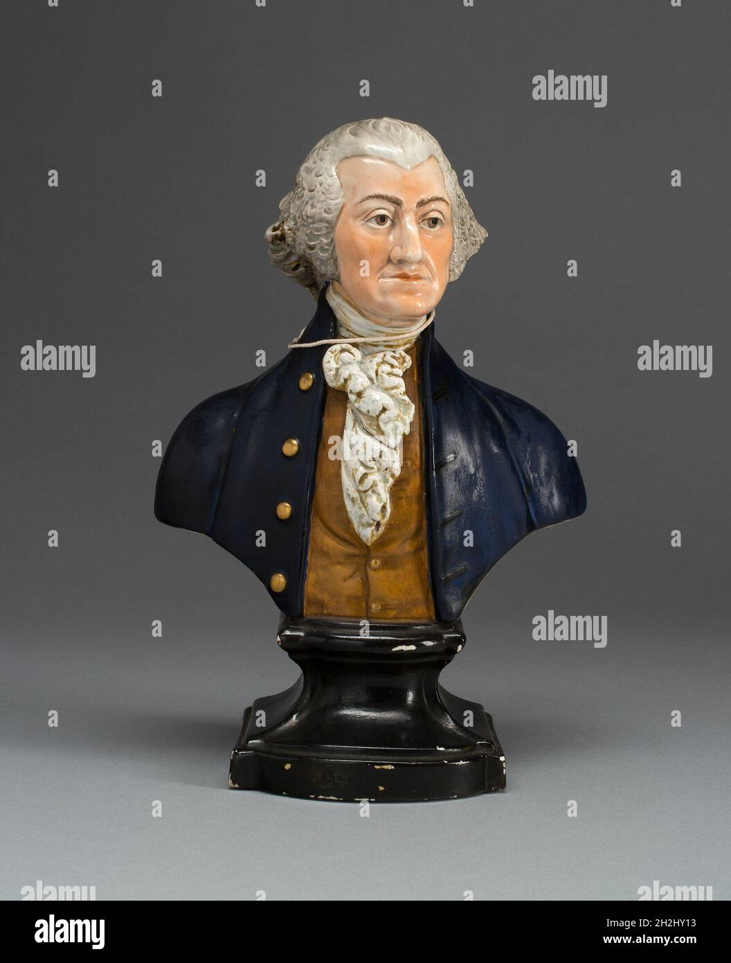 Bust of George Washington, 1818. Made in Burslem, Staffordshire ...