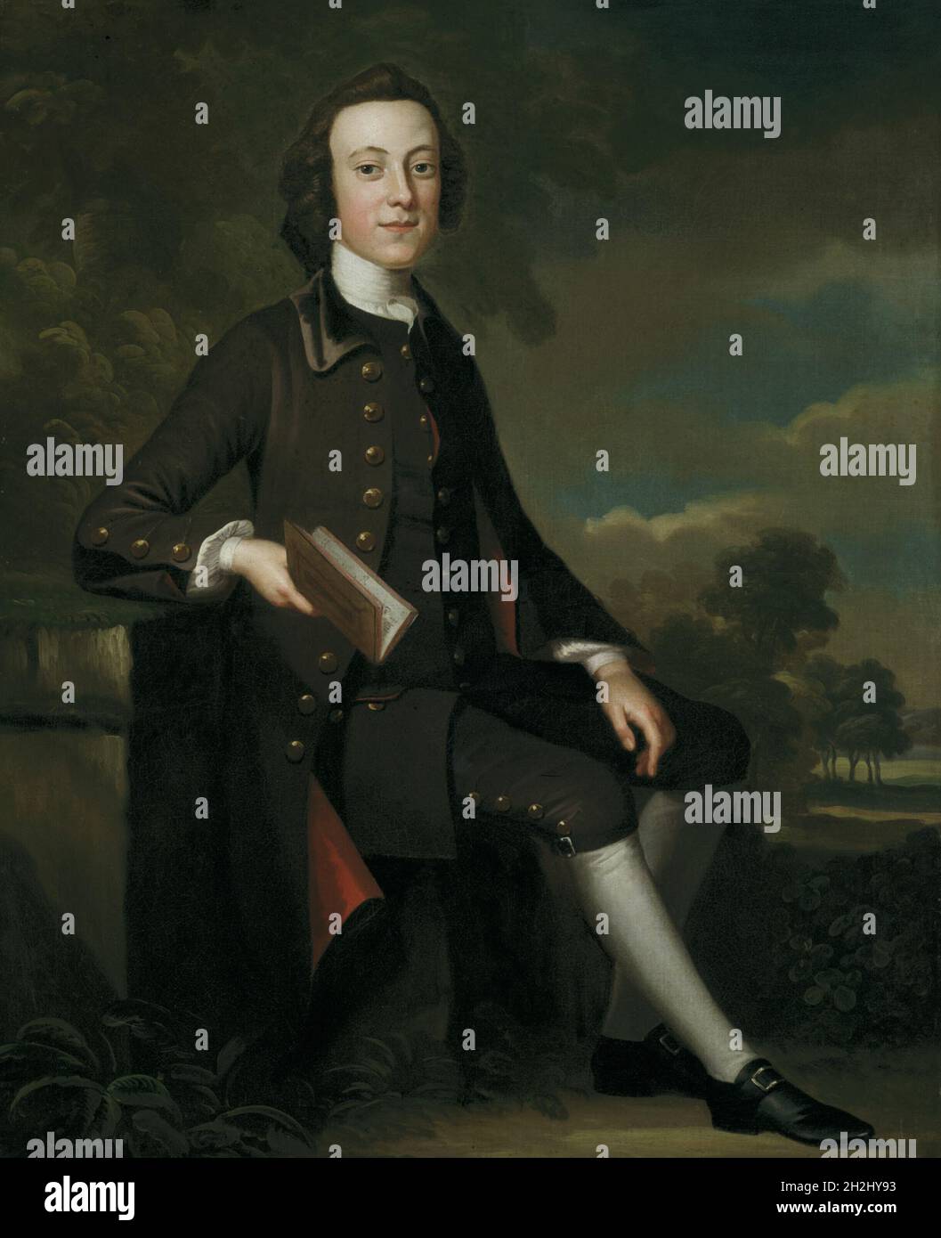 18th century man reading a book hi-res stock photography and images - Alamy