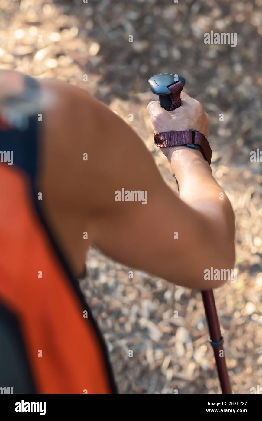 Trekking pole hi-res stock photography and images - Alamy