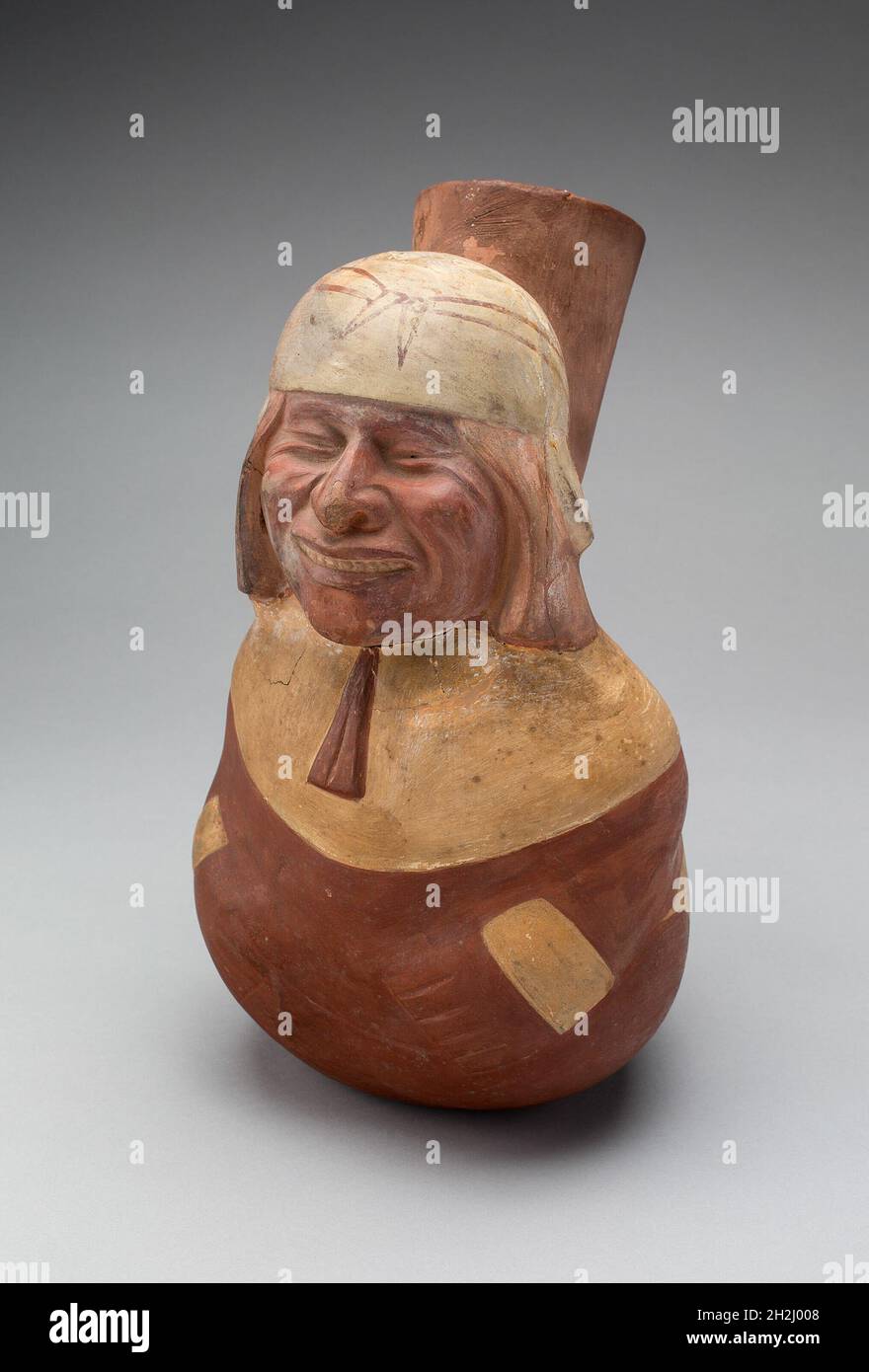 Jar in the Form of a Seated Figure, 100 B.C./A.D. 500 Stock Photo - Alamy