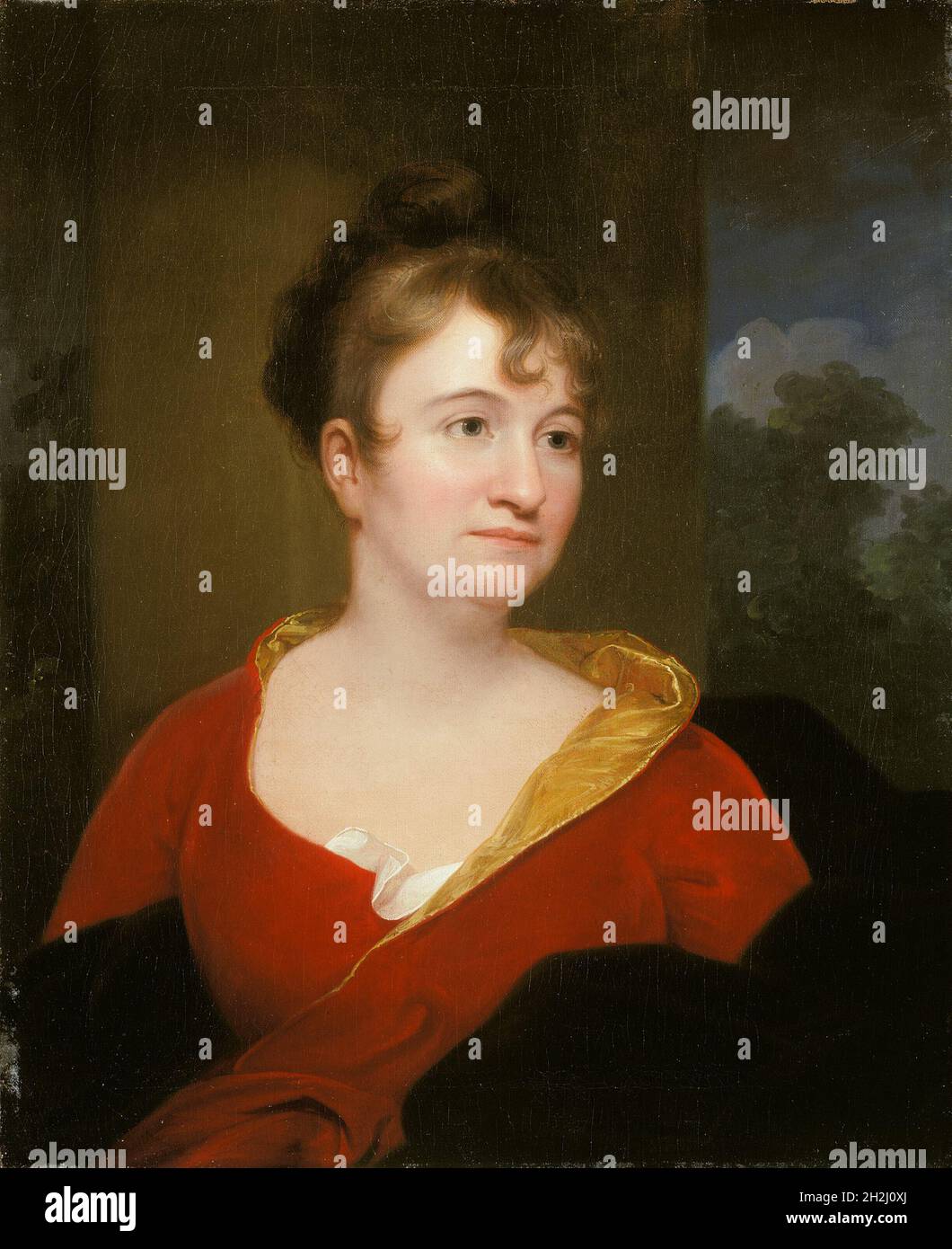 Abigail Inskeep Bradford, 1803/8. The sitter belonged to a prestigious ...