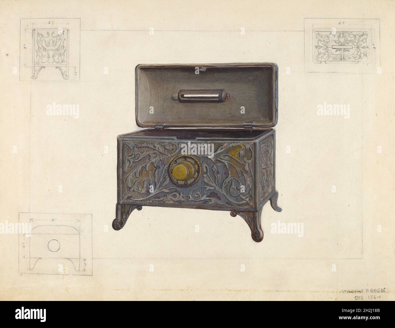 Iron Bank, c. 1936 Stock Photo - Alamy