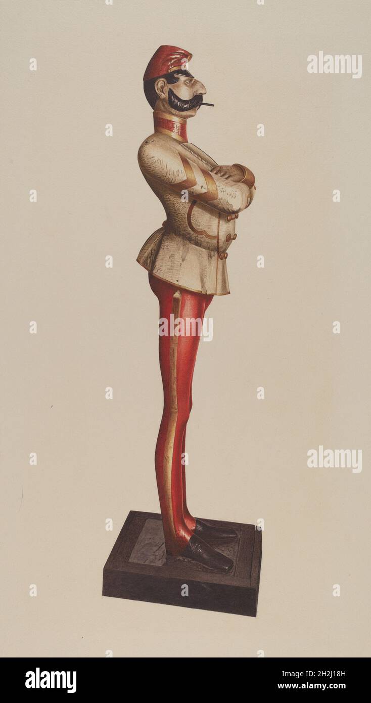 Cigar Store Figure, 1935/1942 Stock Photo - Alamy