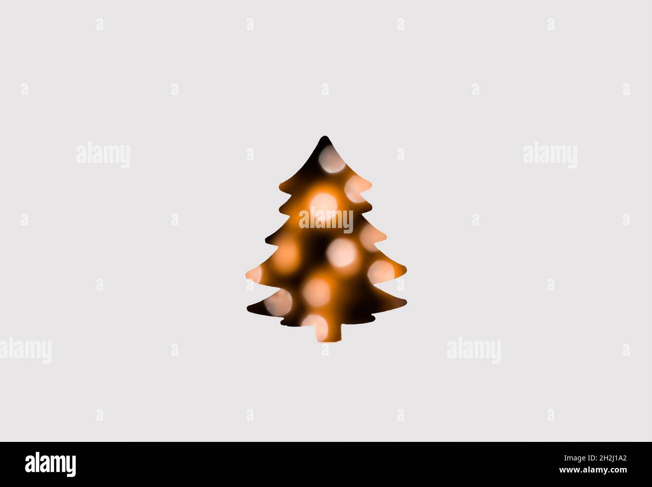 Defocus abstract christmas tree background. Art Christmas tree paper ...