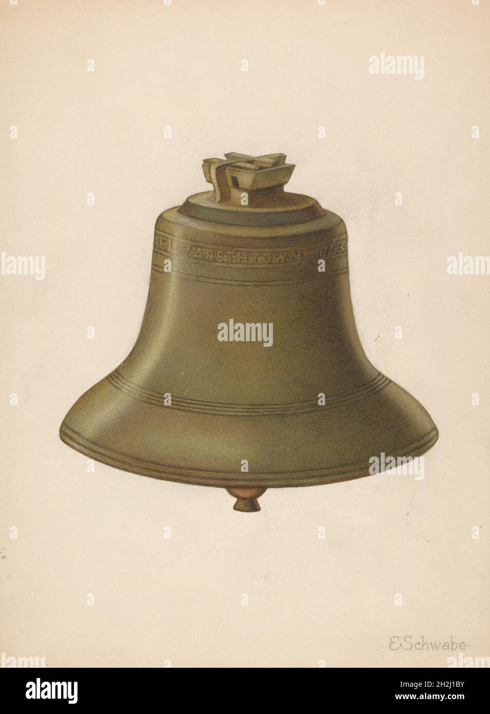Courthouse Bell, c. 1936 Stock Photo - Alamy