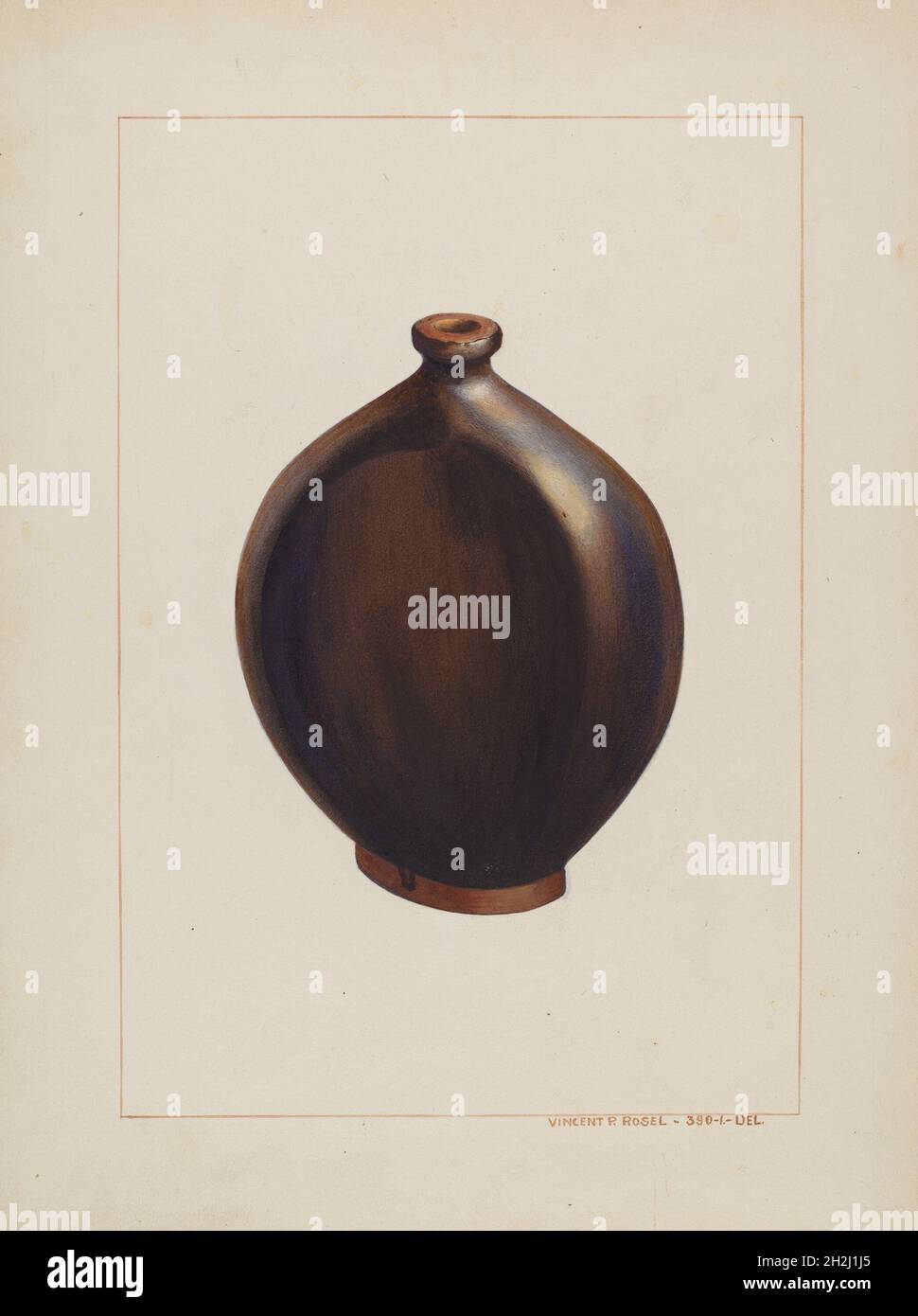 Stone Flask, c. 1938 Stock Photo - Alamy