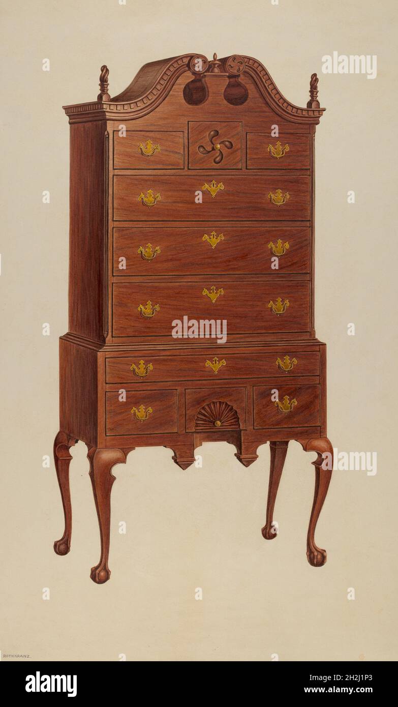 Highboy chest hi-res stock photography and images - Alamy