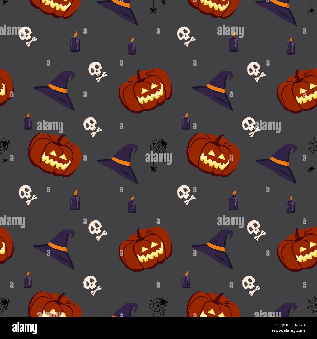 Festive pumpkin orange spider Stock Vector Images - Alamy