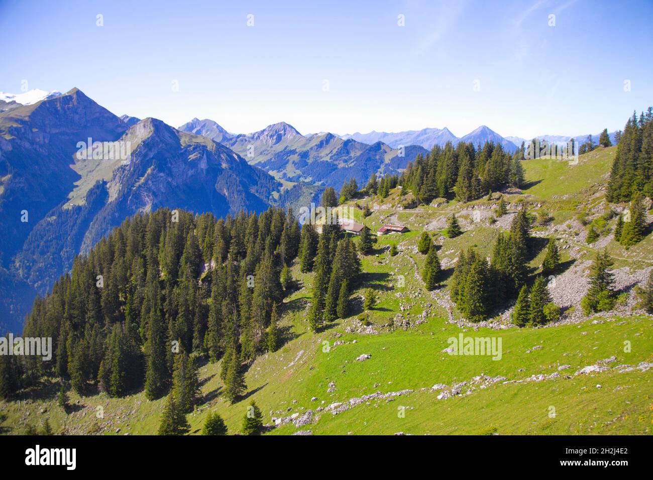 Interlaken landscape hi-res stock photography and images - Alamy