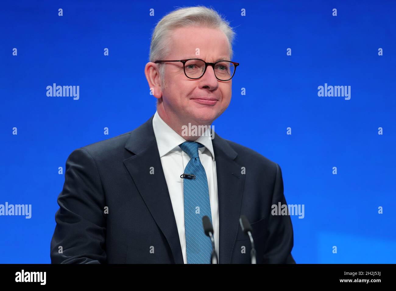 Michael gove secretary of state for levelling up hi-res stock ...