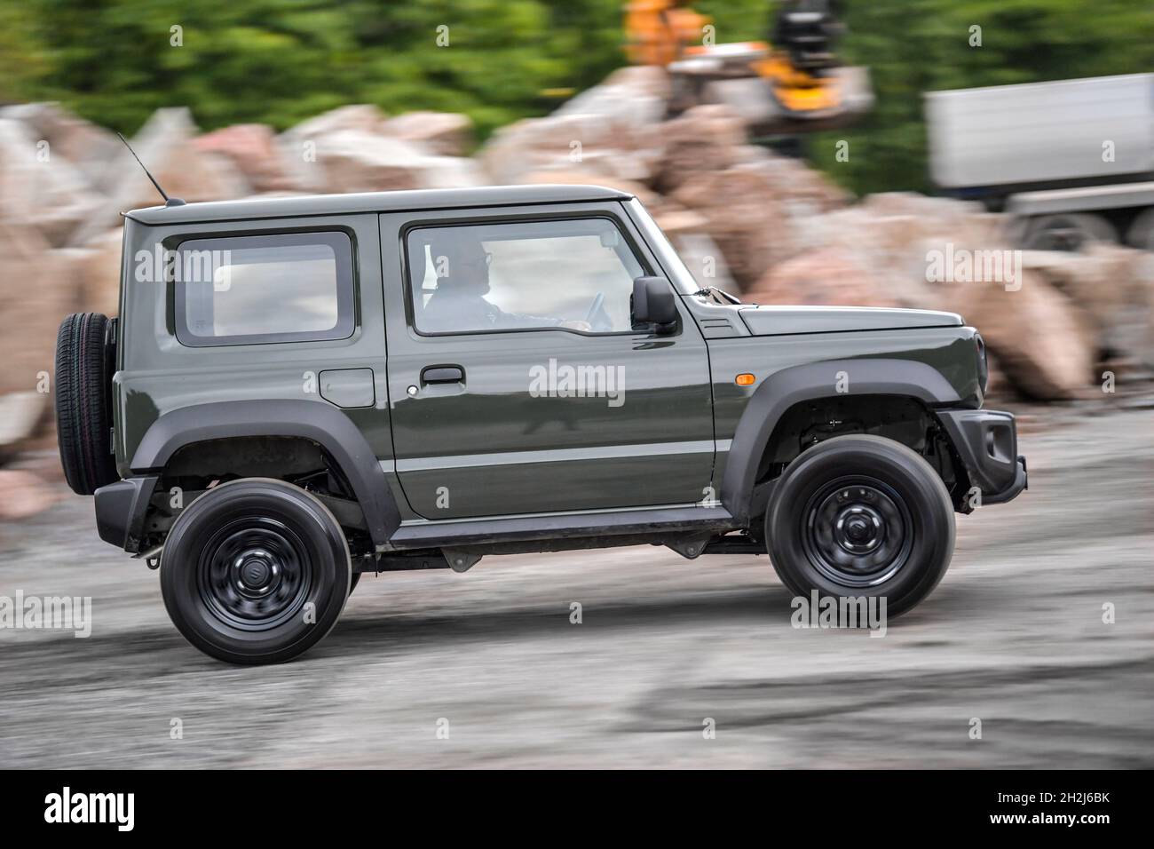 Suzuki Jimny Torakku Photo: Anders Wiklund / TT code 10040 Stock Photo ...