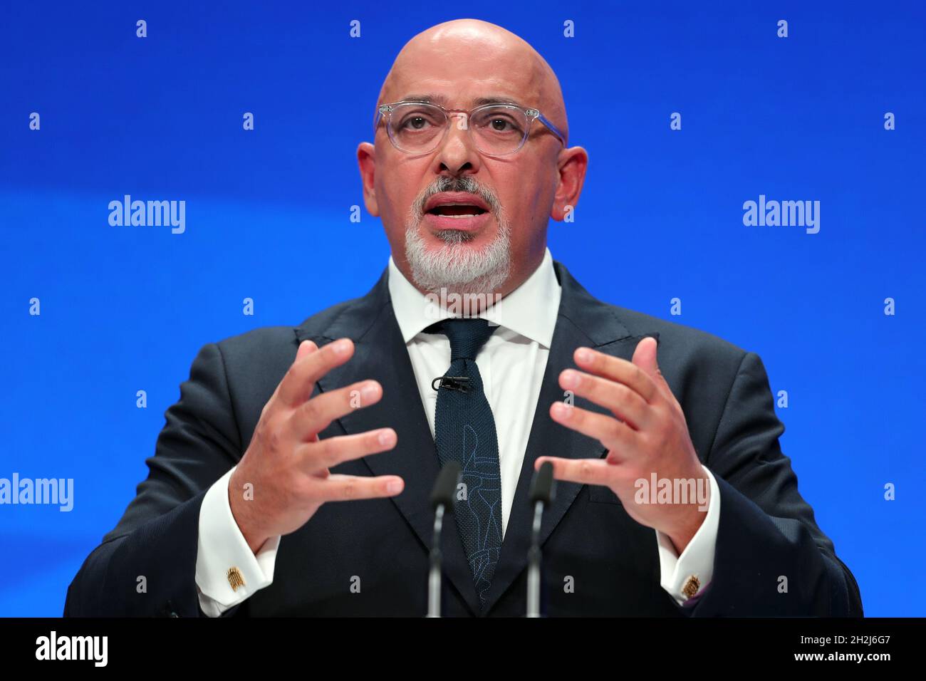 Nadhim zahawi portrait hi-res stock photography and images - Alamy