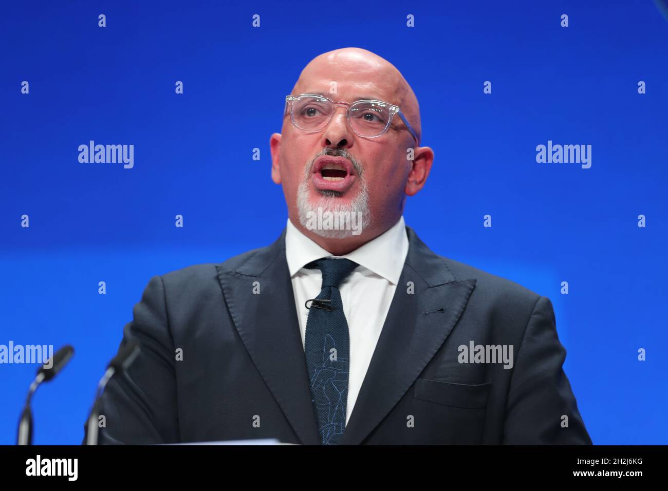 Nadhim zahawi portrait hi-res stock photography and images - Alamy
