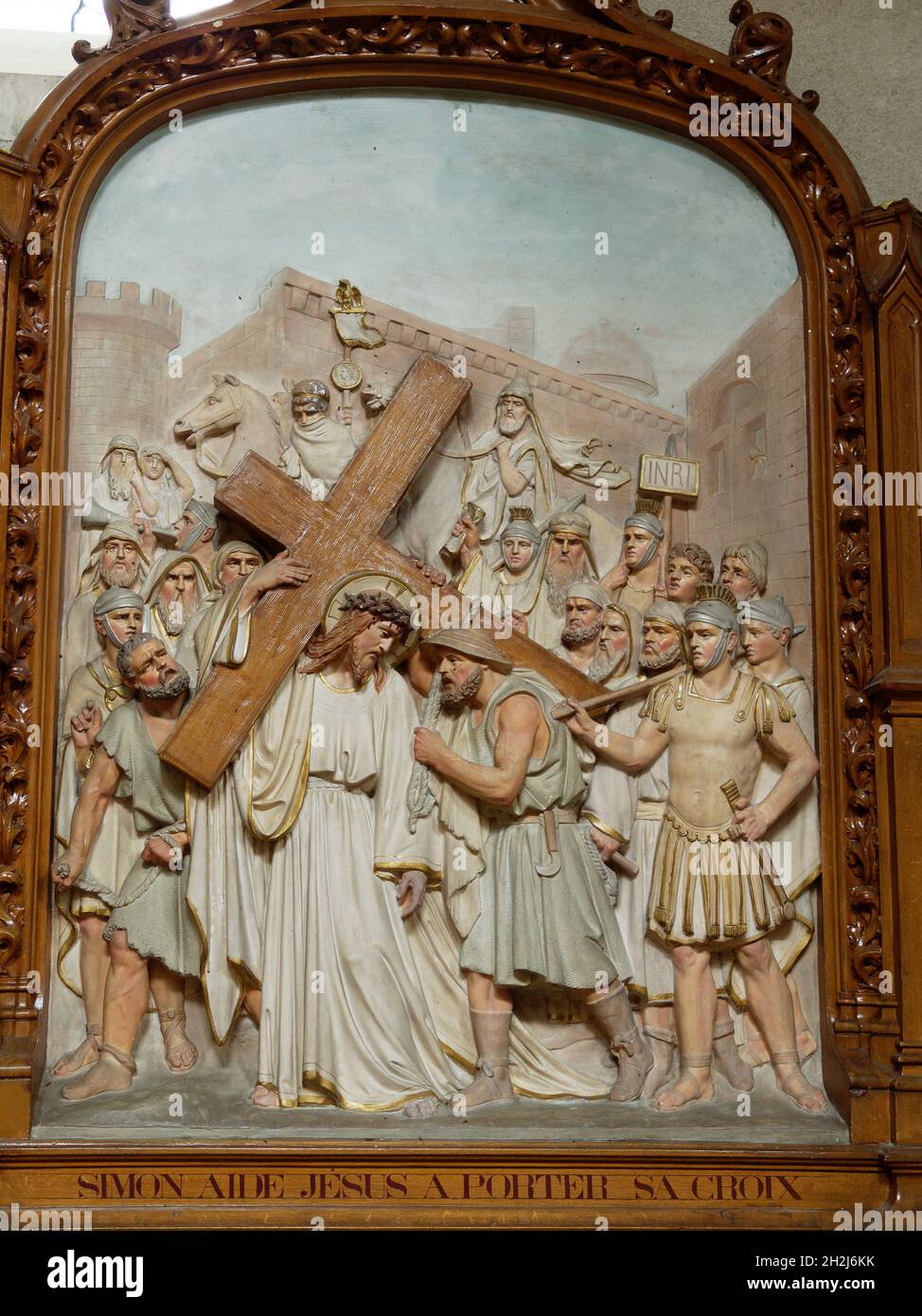 Porter sa croix hi-res stock photography and images - Alamy