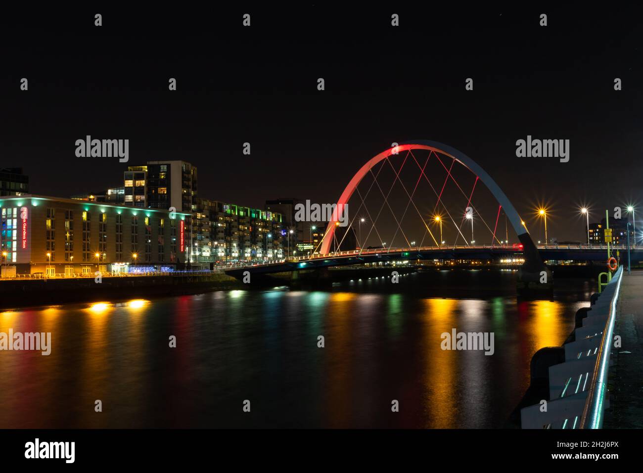 Scotland At Night Stock Photo - Alamy