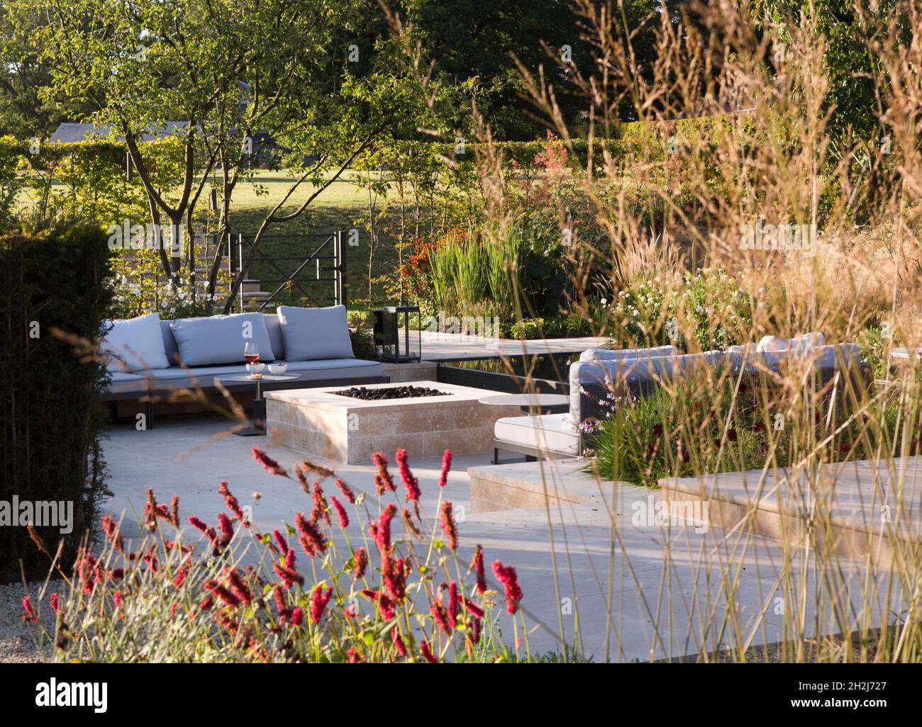 outdoor space of private homes Stock Photo - Alamy