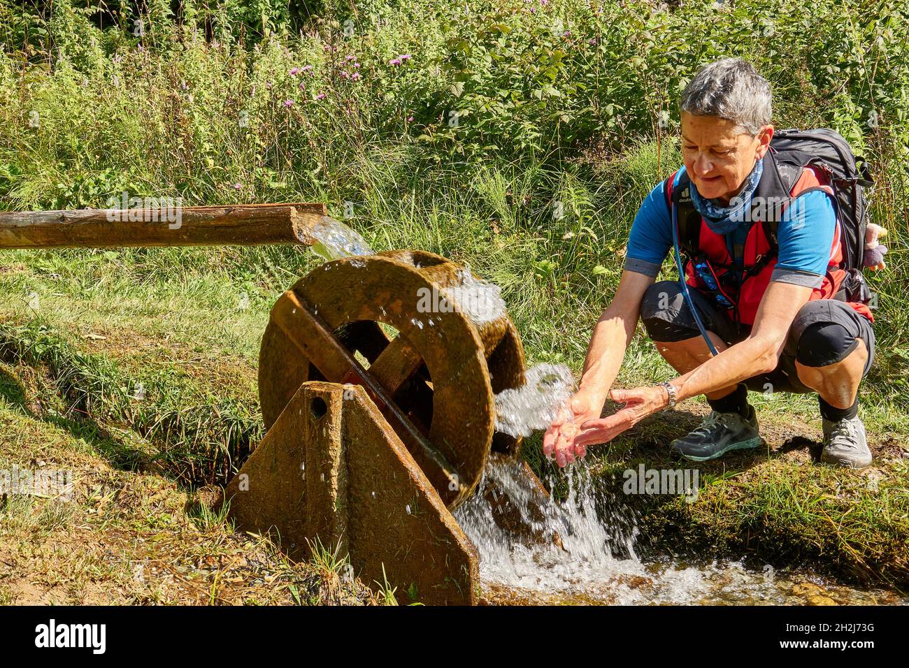 Water wheel history hydropower hi-res stock photography and images - Alamy