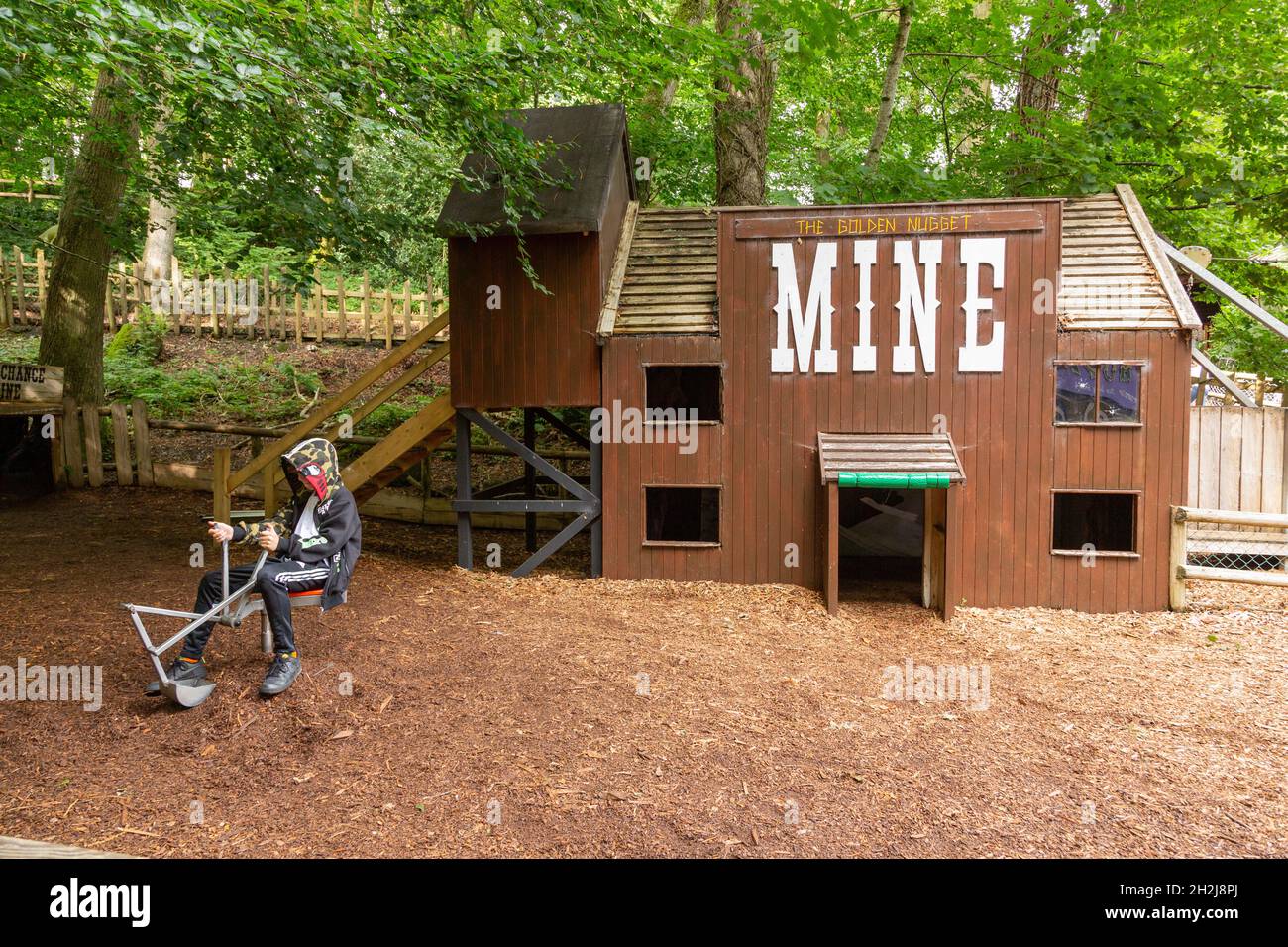 Woodlands Family Theme Park, Totnes, Devon, England, United Kingdom ...