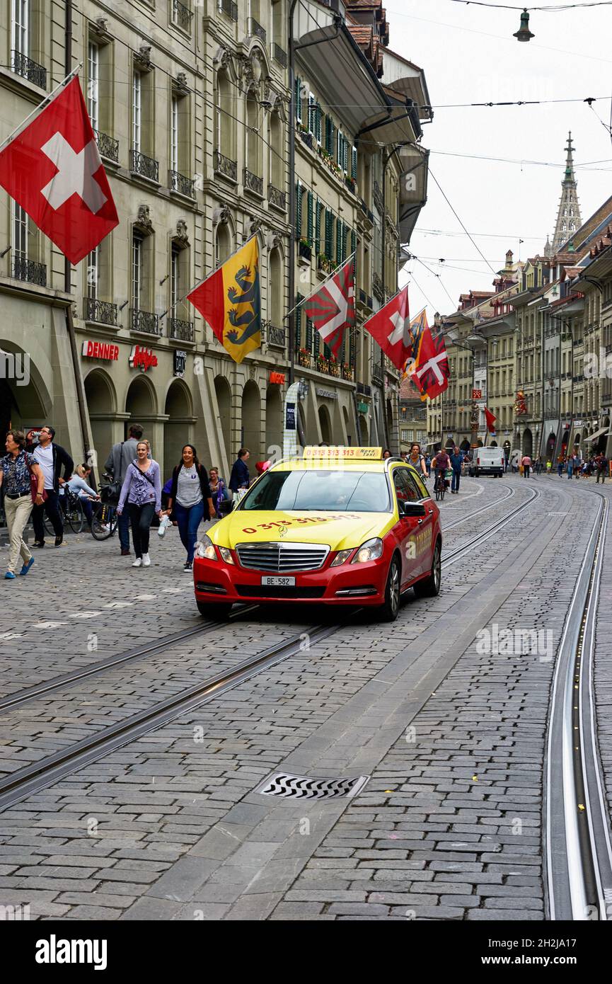 Street view in Bern, Switzerland Stock Photo - Alamy