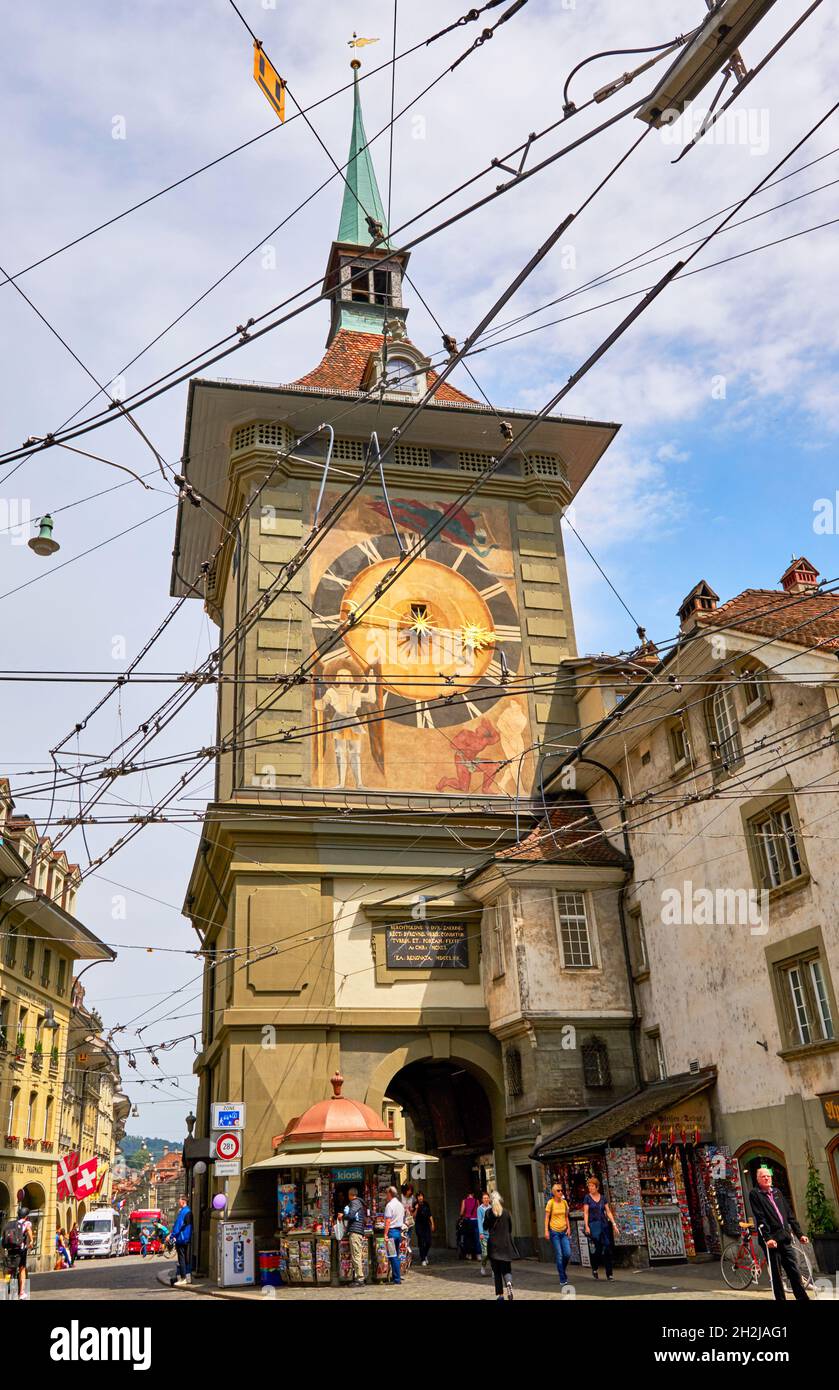 Zytglogge - the clock tower in the center of Bern Stock Photo - Alamy