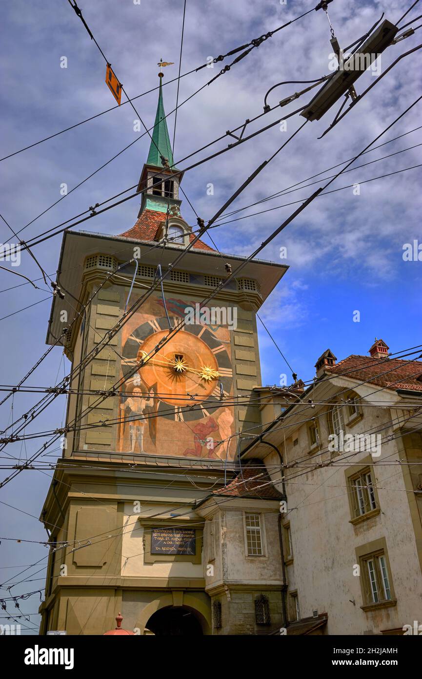 Zytglogge - the clock tower in the center of Bern Stock Photo - Alamy