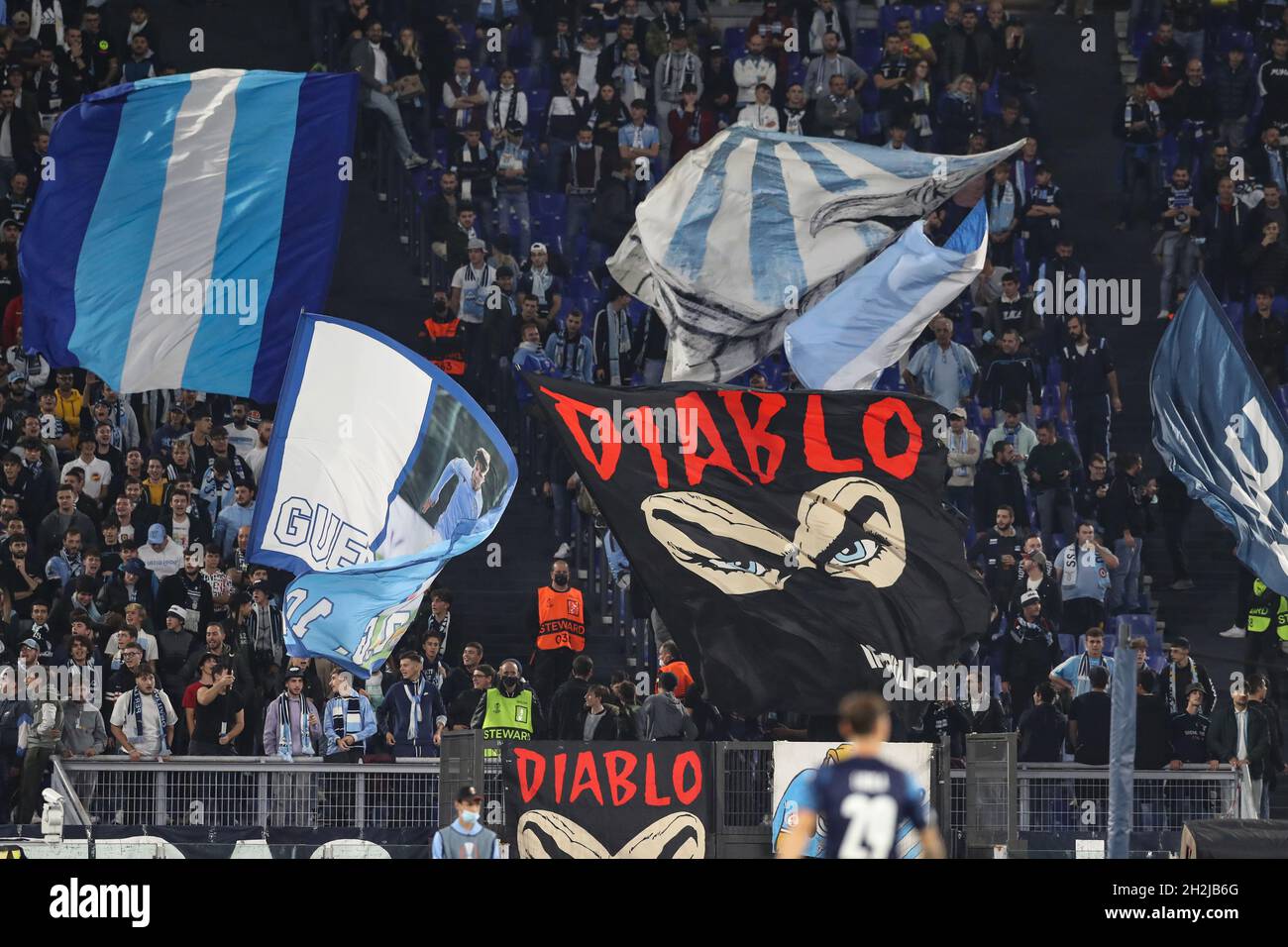 Lazio fans hi-res stock photography and images - Alamy