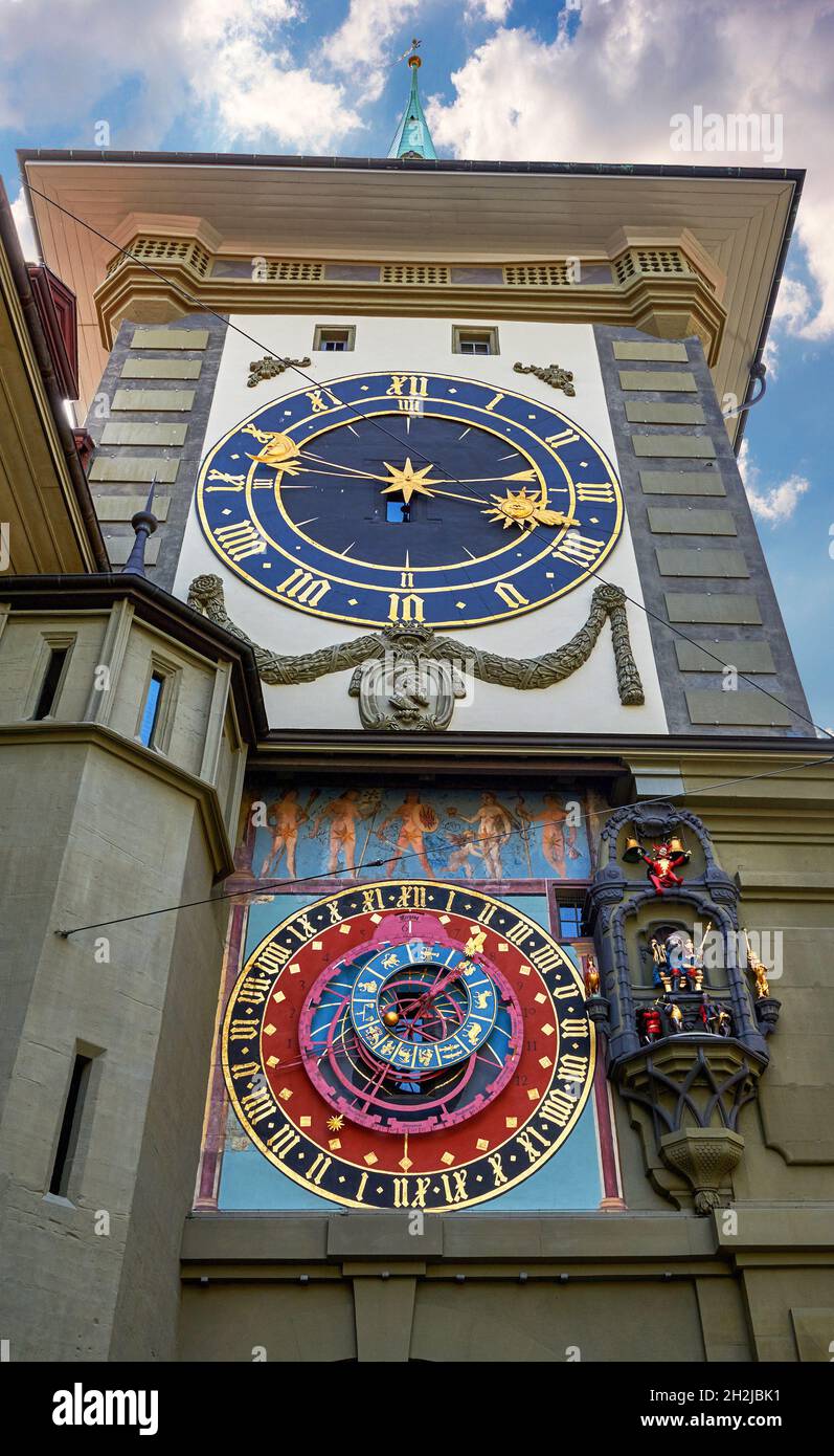 Zytglogge - the clock tower in the center of Bern Stock Photo - Alamy