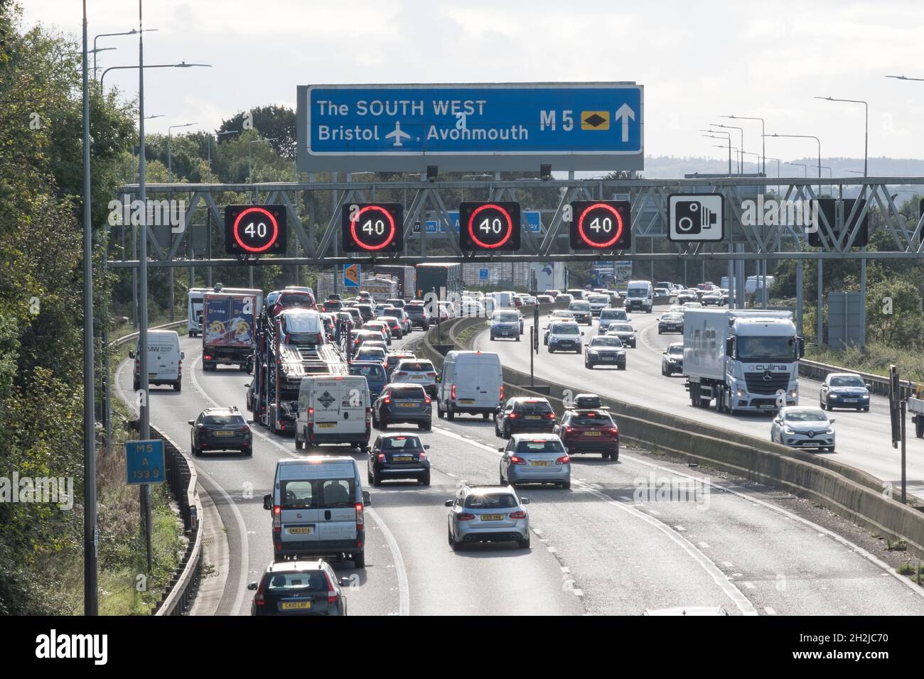 M5 South Sign High Resolution Stock Photography and Images - Alamy