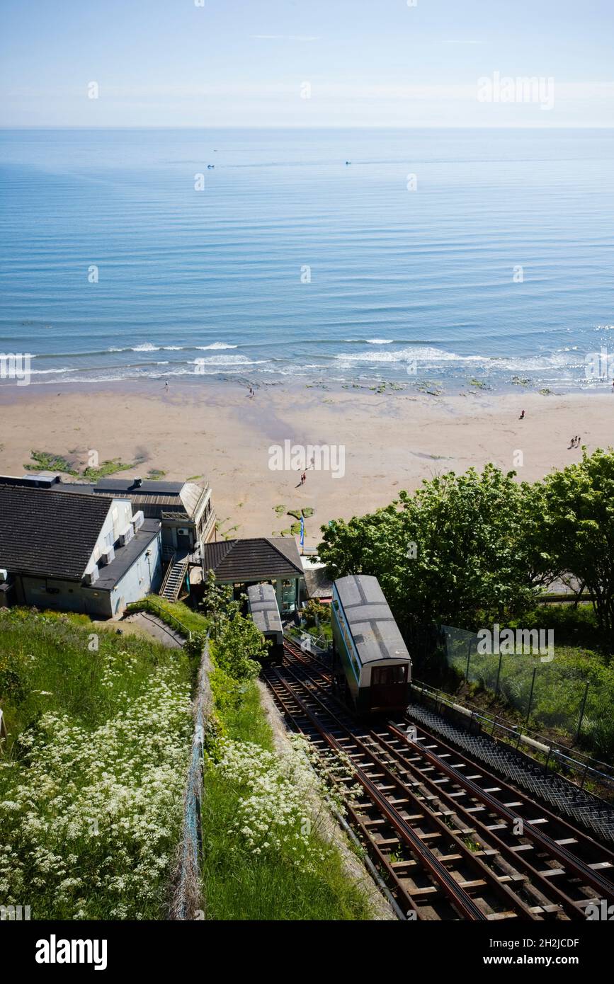 Seaside trains transport hi-res stock photography and images - Alamy