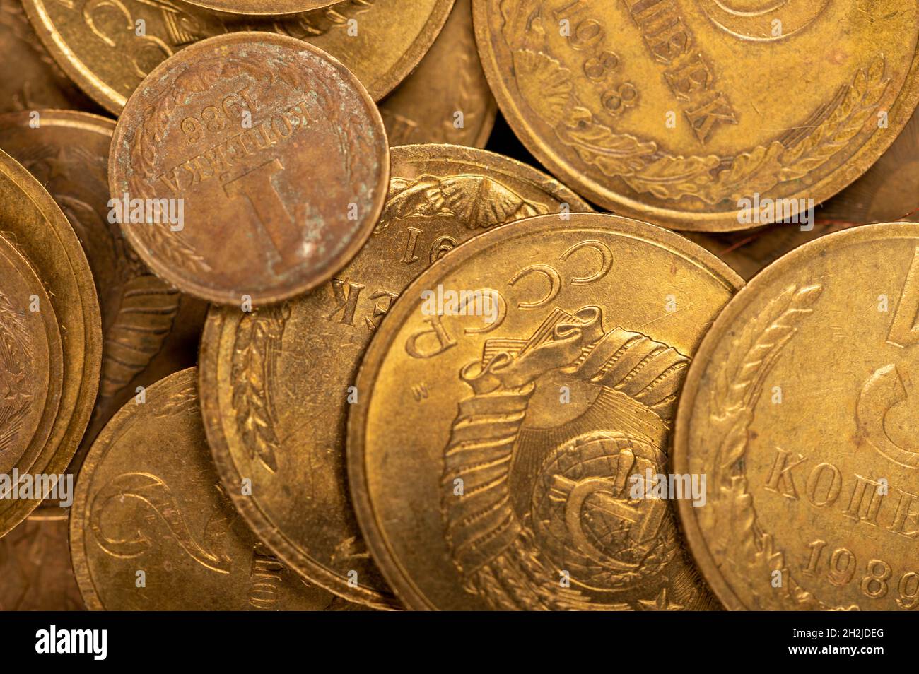 Gold etching coin hi-res stock photography and images - Alamy